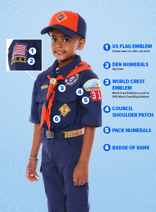 Crossover Current Scout Kit – Pack 1 Cub Scouts – Lewes, DE